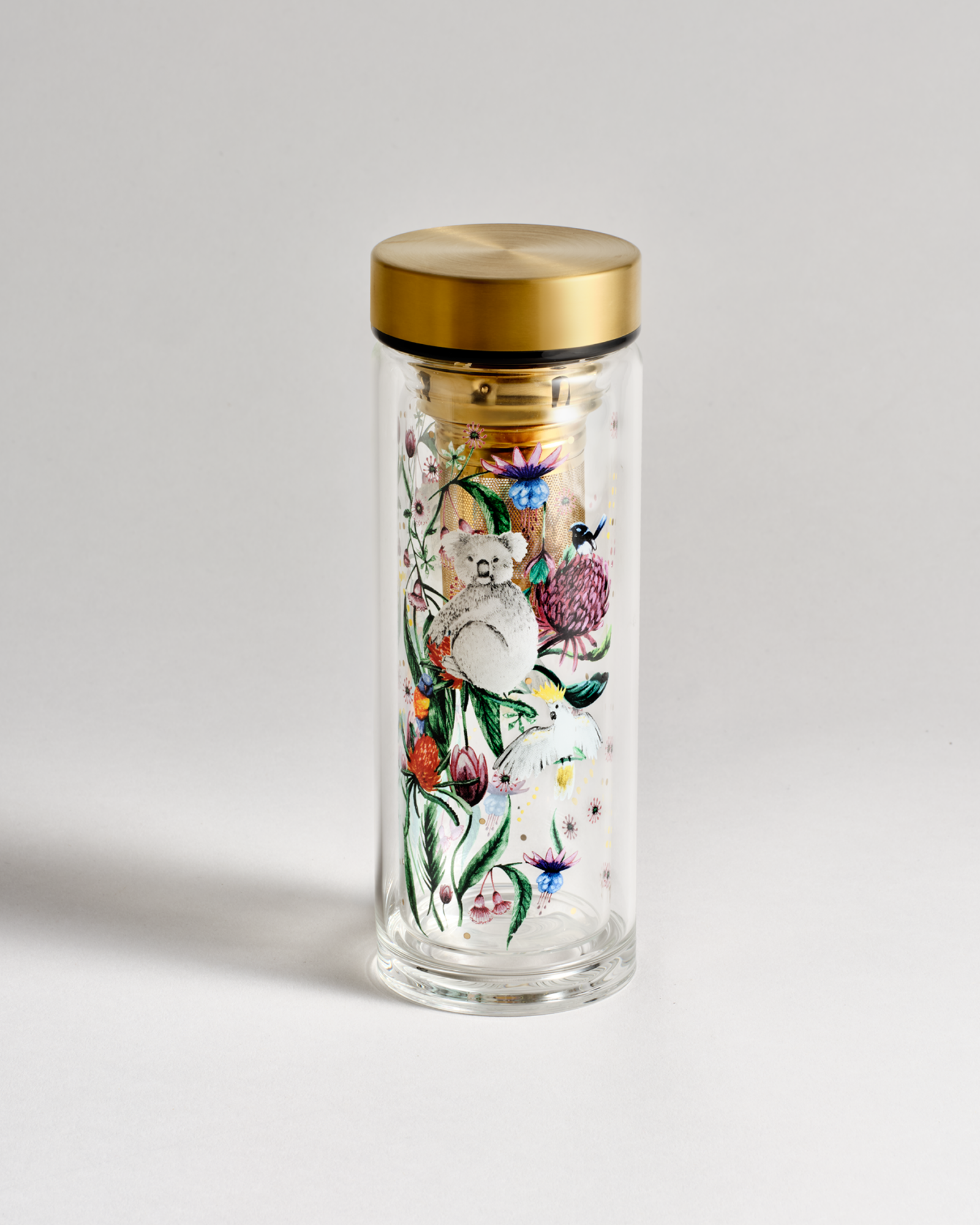 T2 Boxed Double Walled Glass Flask Australianarama – T2 Tea